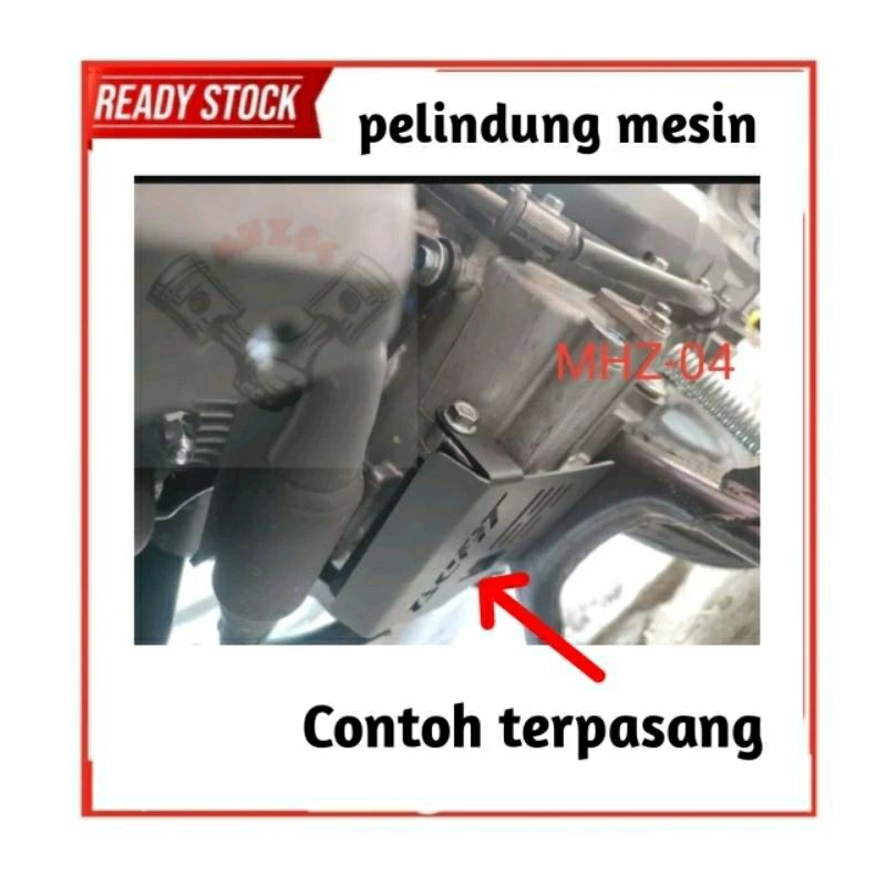 Jual COVER ENGINE BEAT SCOOPY GENIO 2021 2022 2023 2024 PELINDUNG MESIN ...