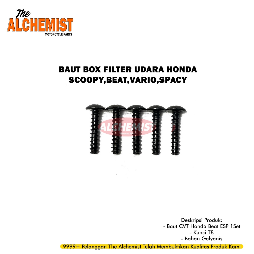 Jual Baut Box Filter Udara Scoopy Beat Vario Spacy / Baut Box Filter ...