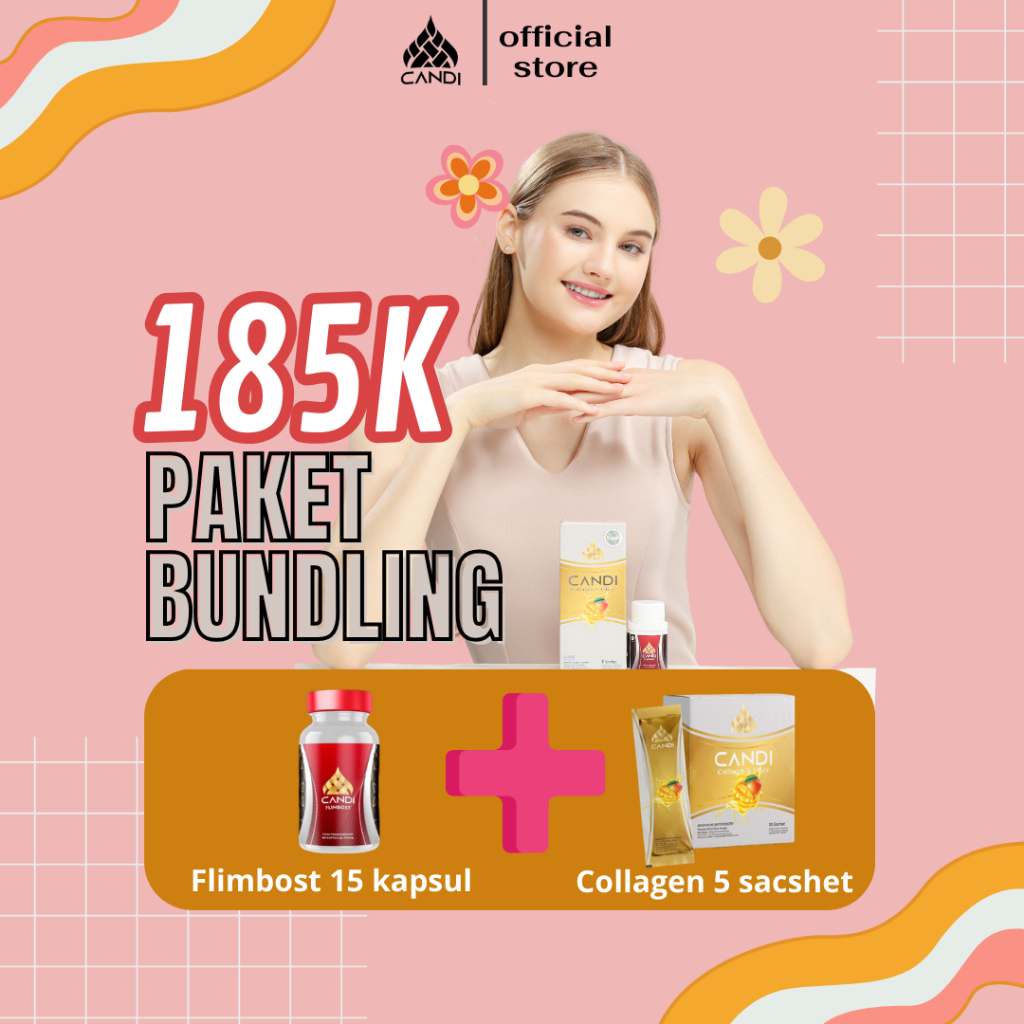 Jual PAKET CANDI COLLAGEN & FLIMBOST KEMASAN MINI | Shopee Indonesia