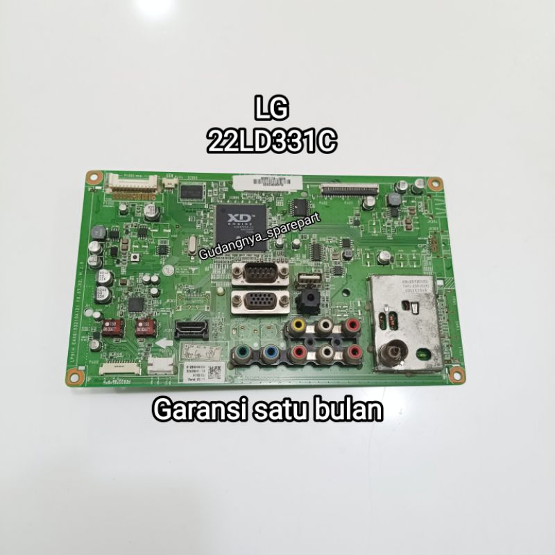 Jual MB MAINBOARD LG 22LD331C 22LD331 MOBO MODUL MESIN TV MOTHERBOARD | Shopee Indonesia