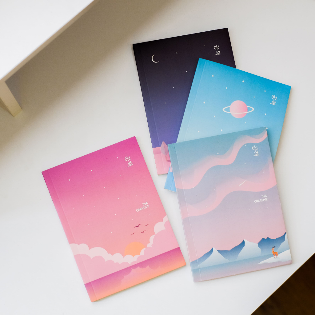 Jual Notebook Ina Creative K-Series| Diary Book| Journal Book| Note ...