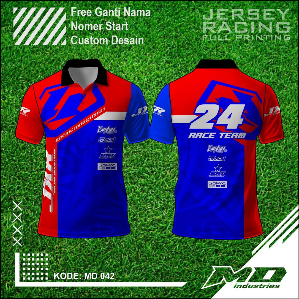 Jual Jersey Balap Desain Keren - Baju Balap Racing Printing - Jersey ...