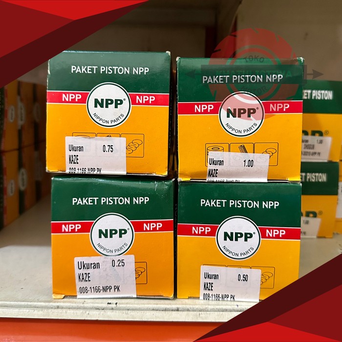 Jual PISTON KIT KAZE NPP OVERSIZE STD 25 50 75 100 | Shopee Indonesia