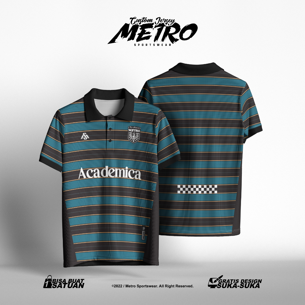 Jual Jersey Retro Vintage Free Custom Full Printing | Shopee Indonesia