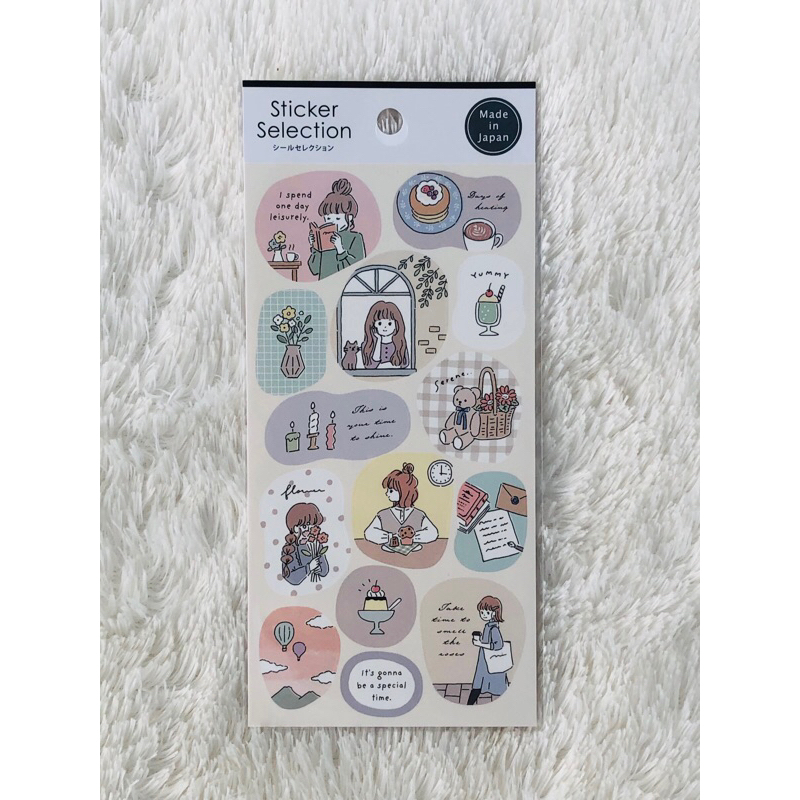 Jual sticker stiker burung roti kucing landak pinguin made in Japan ...