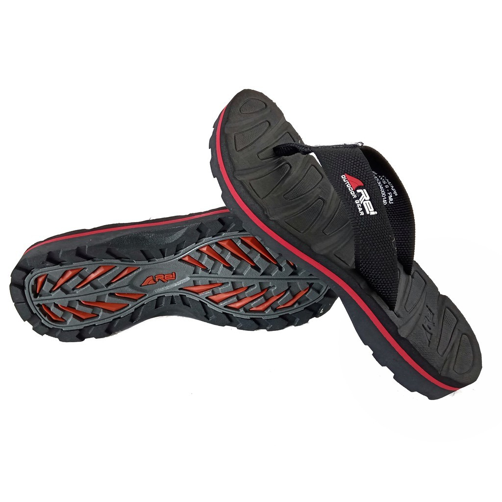 Jual Sandal Pria Jepit Arei Outdoor Pineap Hitam Sendal Gunung Japit ...