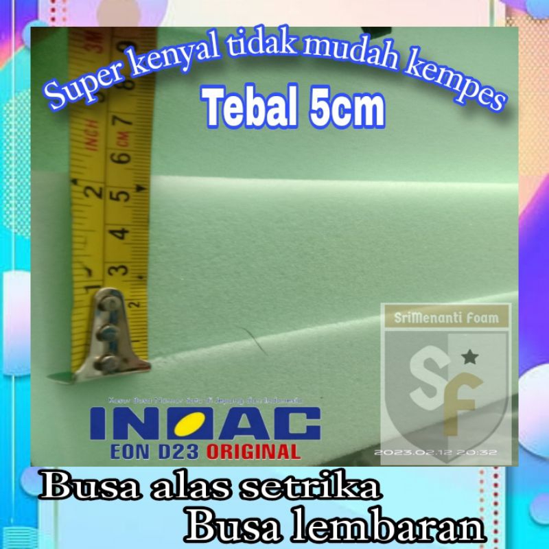 Jual Busa lembaran.Tebal 5cm(BUSA IJO).Busa alas setrika.busa Inoac ...