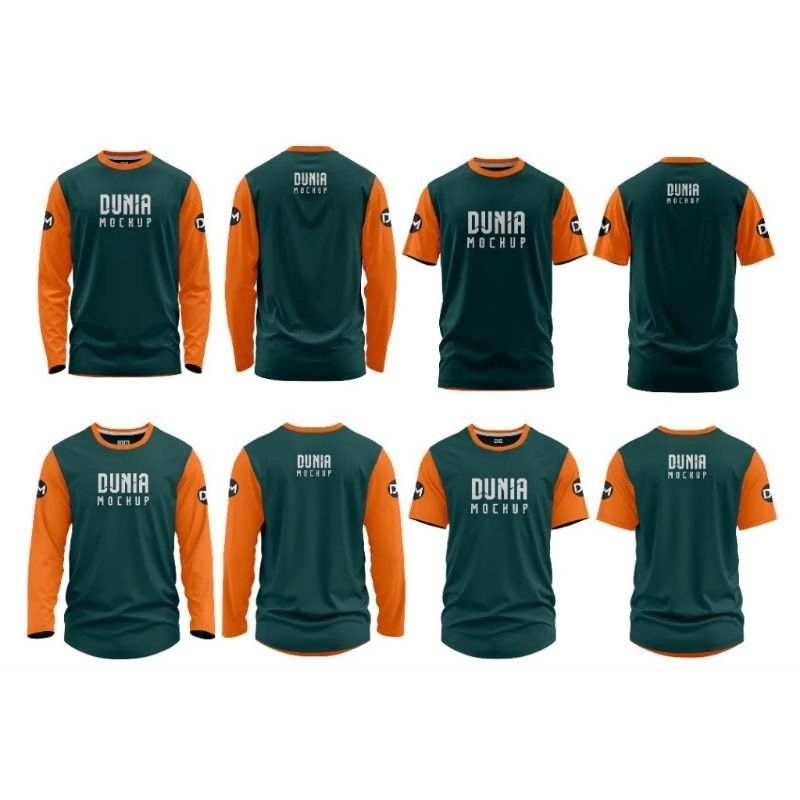 Jual Mockup T-Shirt LS/SS - CDR | Shopee Indonesia