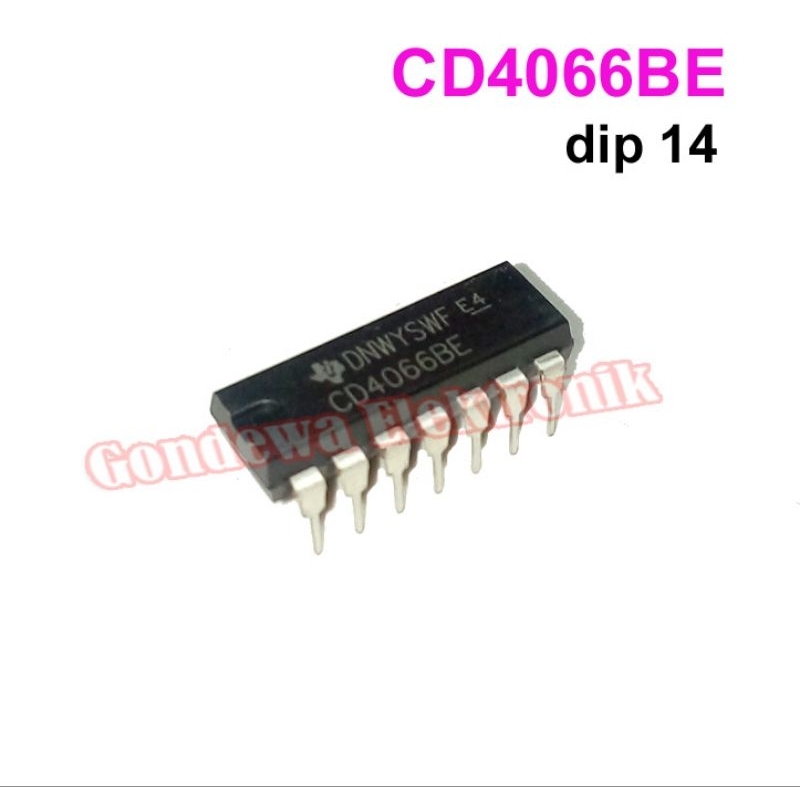 Jual CD4066BE CD4066 4066 CMOS quad Bilateral Switch | Shopee Indonesia