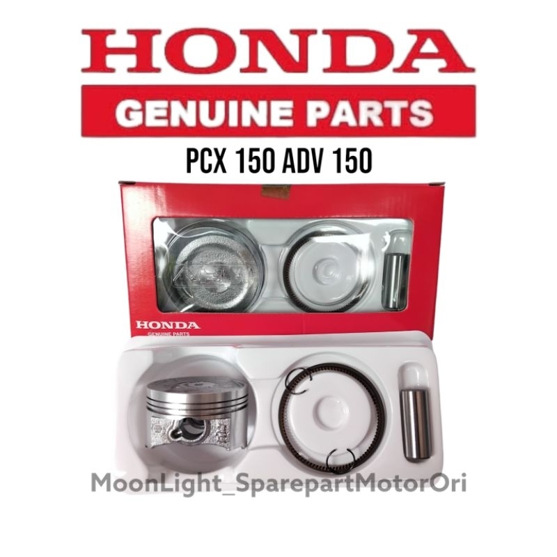 Jual PISTON RING SEHER KIT PCX 150 ADV 150 SIZE STD STANDAR 50 ORI ORIGINAL ASLI HONDA AHM 131A1 ...