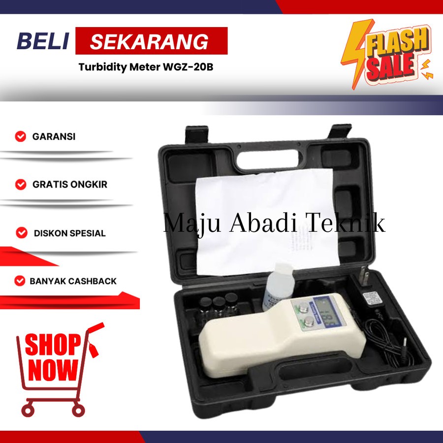 Jual Turbidity Meter WGZ-20B - Turbidimeter - Ukur Kekeruhan Air | Shopee Indonesia