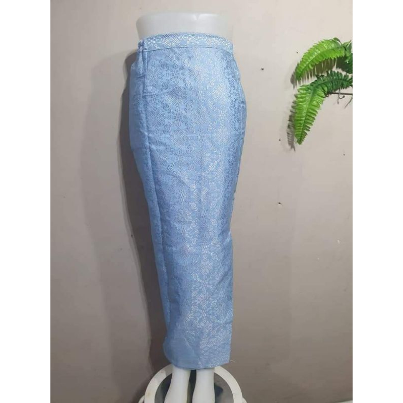 Jual ROK SPAN SONGKET JADI PALEMBANG SIAP PAKAI//BAWAHAN TRADISONAL ...