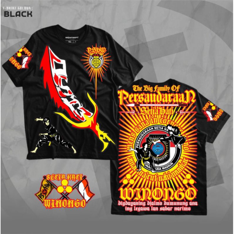 Jual Kaos Persaudaraan Setia Hati Winongo Ashwin Motif Baru Sablon ...