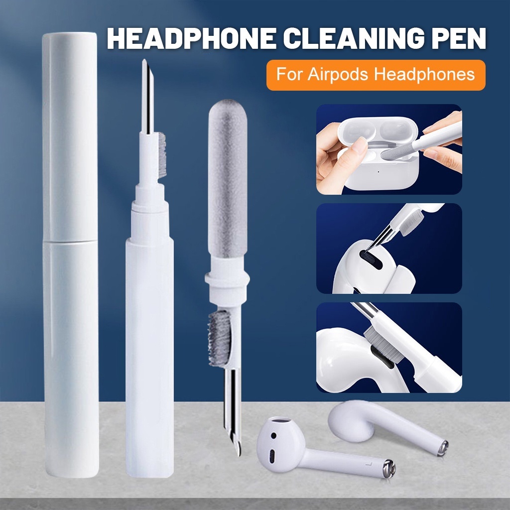 Jual Multifunctional Bluetooth Earphone Cleaning Pen Headset Cleaning ...