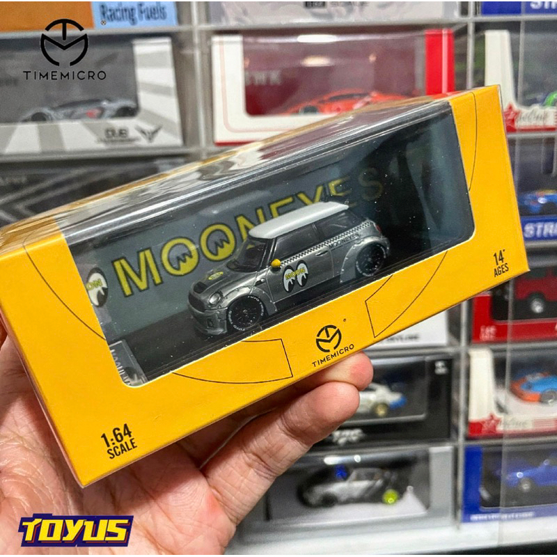 Jual Time Micro - Mini Cooper Mooneyes Livery Silver | Shopee Indonesia