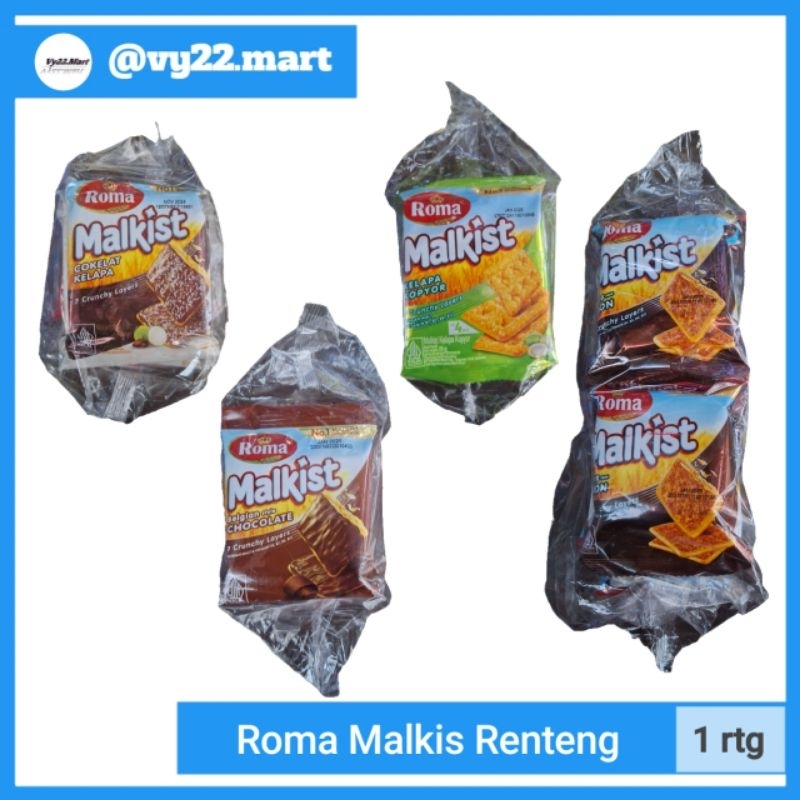 Jual Roma Malkist Renteng isi 10 Pcs Lezat Nikmat | Shopee Indonesia