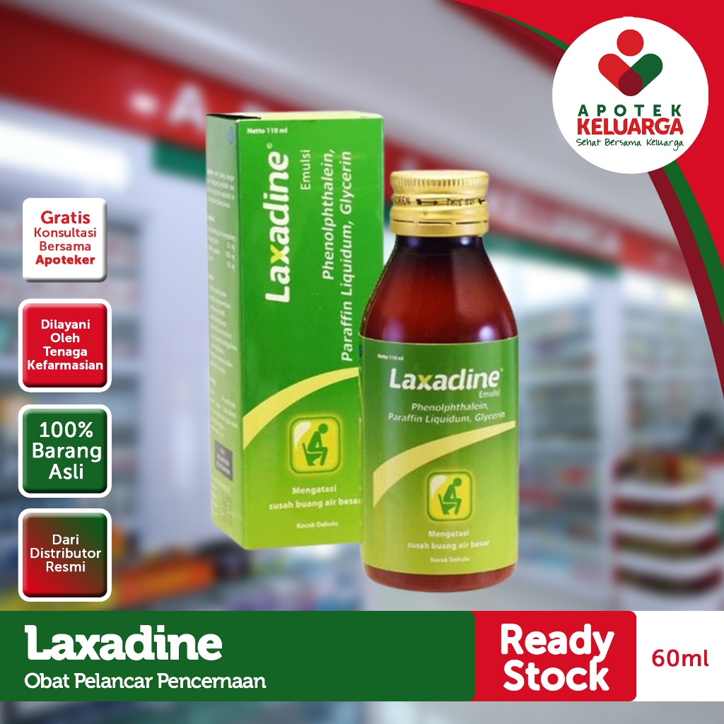 Jual Laxadine Sirup 60ml /MELANCARKAN BUANG AIR BESAR | Shopee Indonesia
