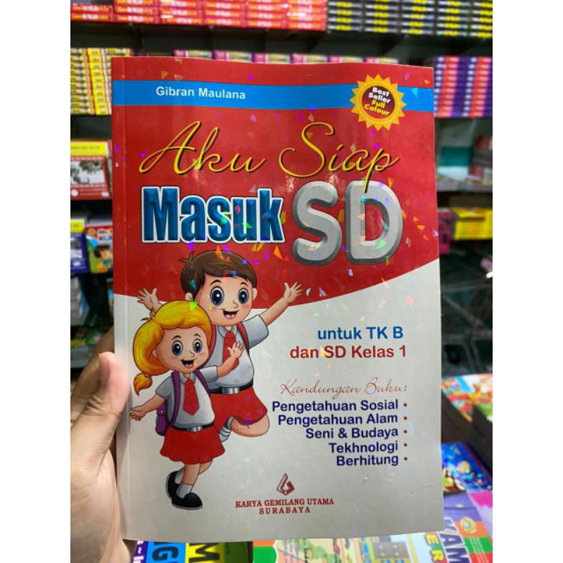 Jual BUKU AKU SIAP MASUK SD FULL COLOR (KGU) | Shopee Indonesia