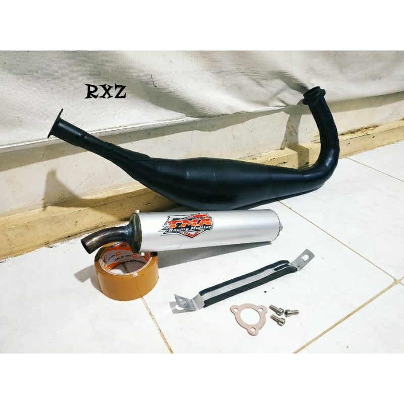 Jual Knalpot racing Yamaha RXZ - RZR Repsol Galvanis Original TMA RACING | Shopee Indonesia