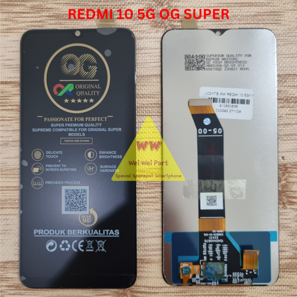 Jual OG Super ~ LCD Touchscreen Xiaomi Redmi 10 5G/Redmi 11 Prime 4G/Redmi 11 Prime 5G/Note 11E ...