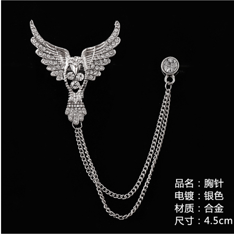 Jual KIAMA - Lapel Pin Bros Jas Wedding Vintage Crown - Aksesoris Pin ...