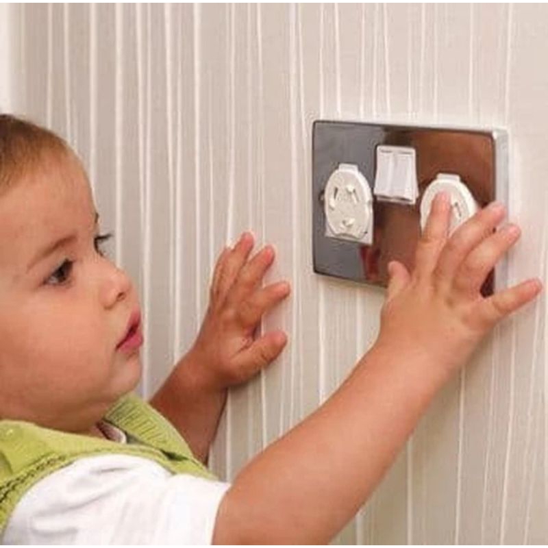 Jual safety Socket Plug Listrik EU/Tutup Pengaman Stop Kontak Bayi ...