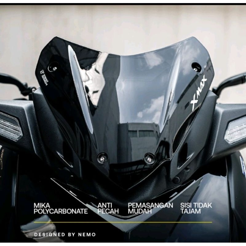 Jual Visor xmax new 2023 2024 connected windshield xmax new xmax ...