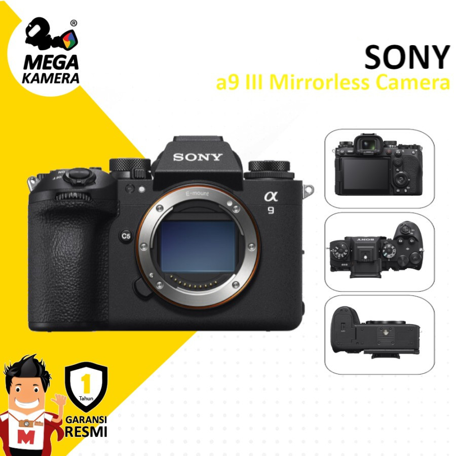 Jual Sony Alpha A9III Sony A9III Sony A9 III Mirrorless Camera Body Only | Shopee Indonesia