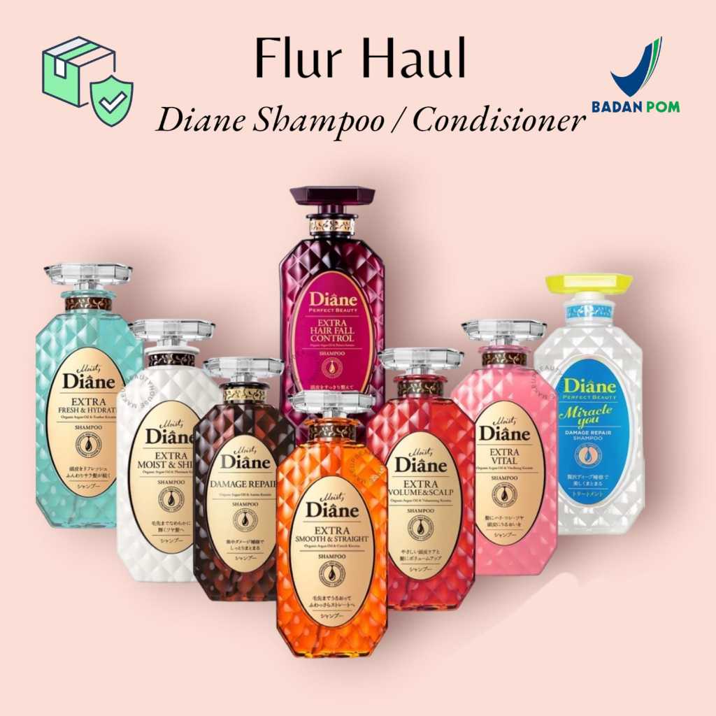 Jual MOIST DIANE Shampoo / Conditioner Treatment Miracle You Perfect ...