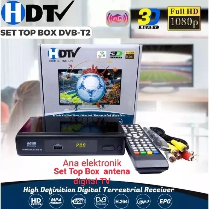 Jual SET TOP BOX ANTENA DIGITAL TV ( LUAR BATAM ) | Shopee Indonesia