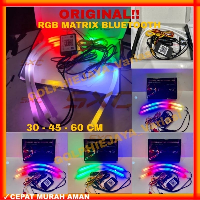 Jual LAMPU ALIS LED DRL MAXMOTO RGB KONEKSI APLIKASI ANDROID / WELCOME ...