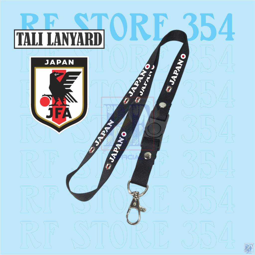 Jual TALI LANYARD JAPAN LOGO - JEPANG LOGO | TALI GANTUNGAN TIMNAS JEPANG / JAPAN | JFA | J ...