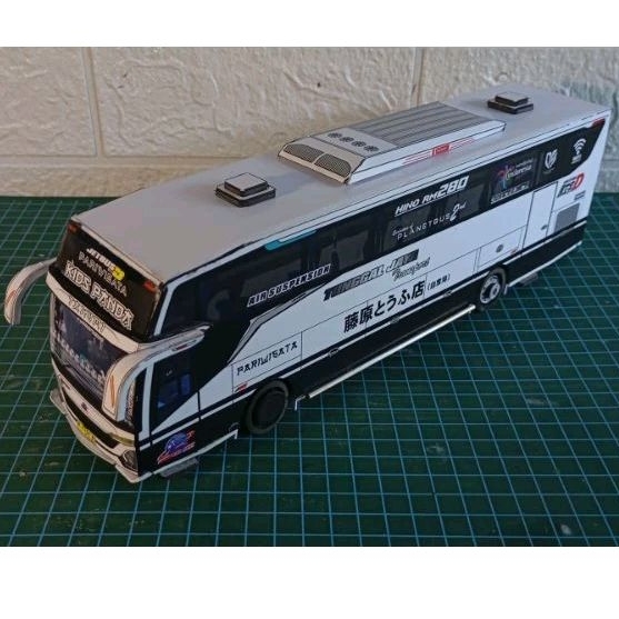 Jual Miniatur Bus "KIDS PANDA TAKUMI" Tunggal Jaya JB5 Papercraft ...