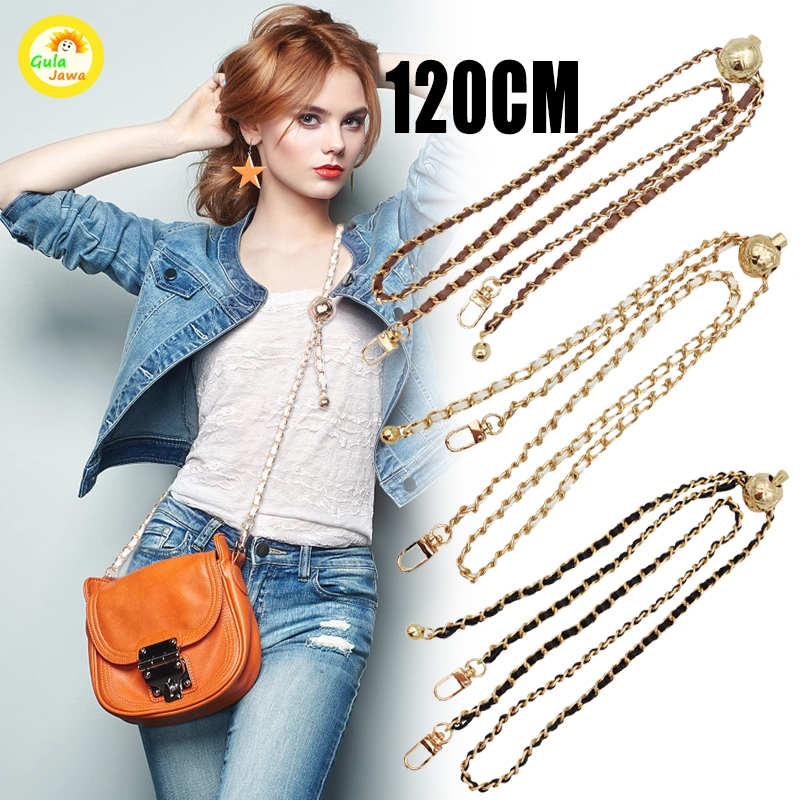 Jual Rantai Tas+ Metal Ball Adjuster/Rantai Penyesuai Panjang Tas ...