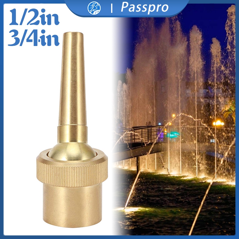 Jual Nosel Air Mancur Kolam Ikan Bahan Kuningan Fountain Nozzle Brass ...