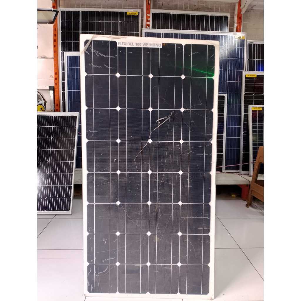 Jual PANEL SURYA/ SOLAR CELL/ SOLAR PANEL / FLEXIBEL 100WP MONO ...