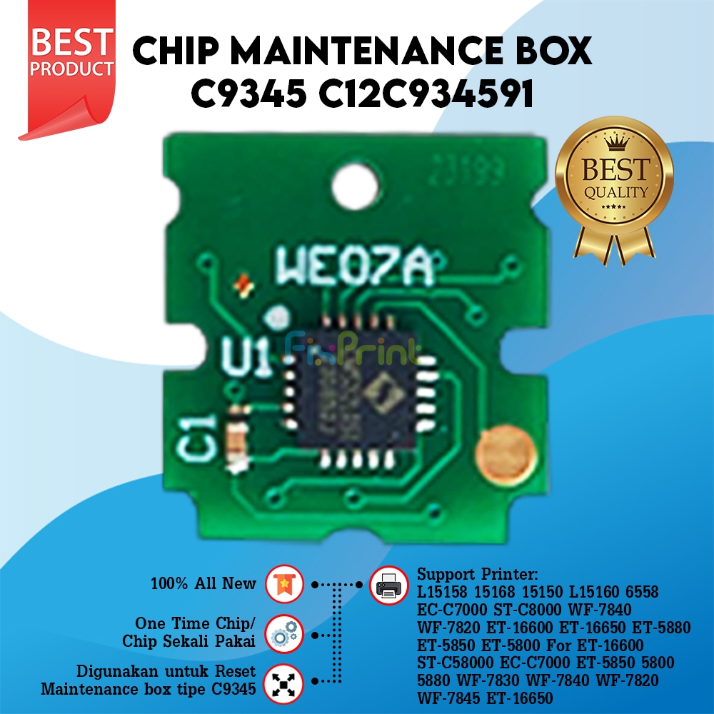 Jual Chip Maintenance Box Epson C9345 For Printer L15150 L15160 L6550 ...