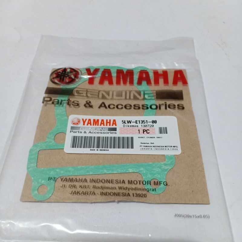 Jual Paking Block Paking Cylinder Original Yamaha Mio Nouvo 5LW-E1351 ...