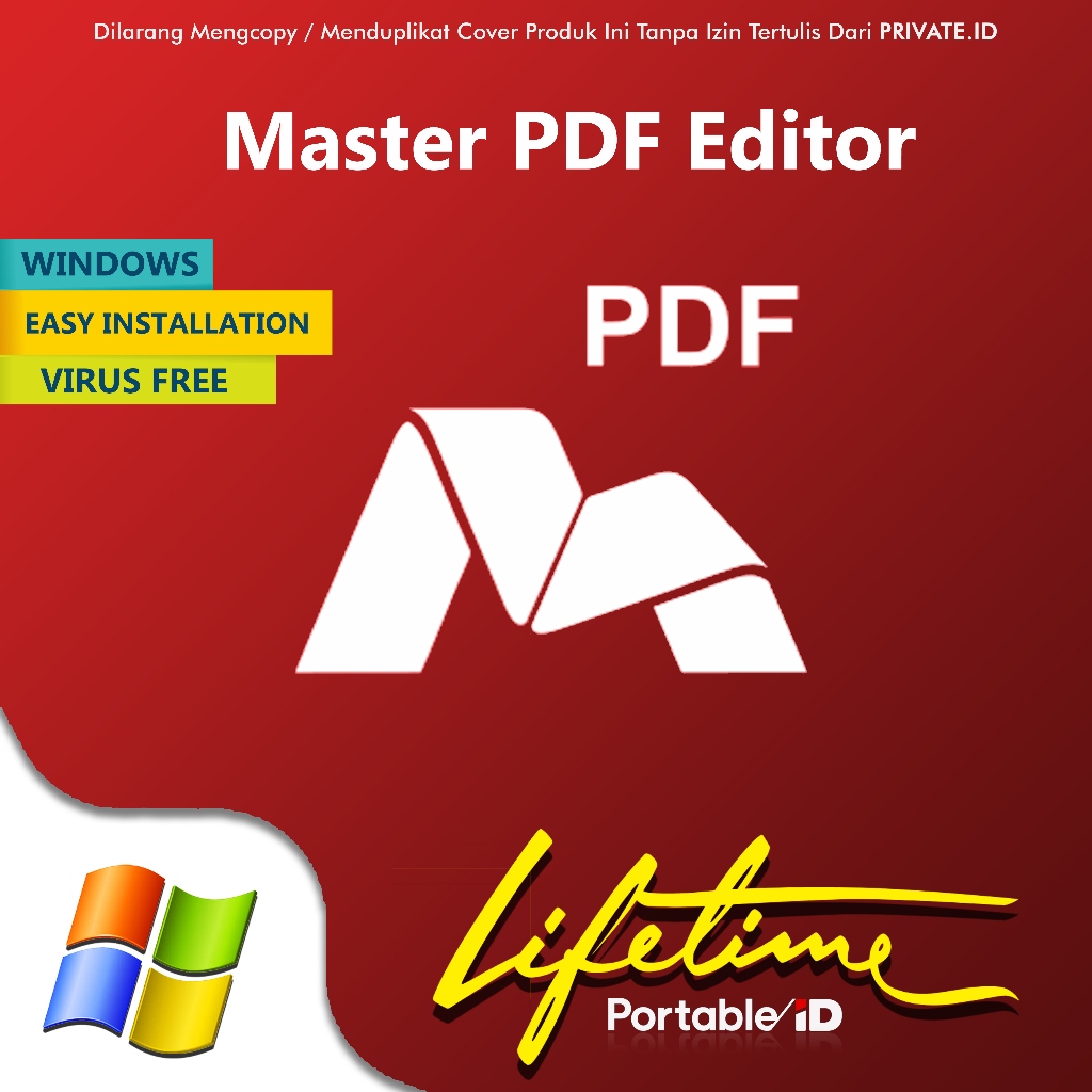 Jual Master PDF Editor 5.9.82 + Portabel (Terbaru 2024) | Shopee Indonesia