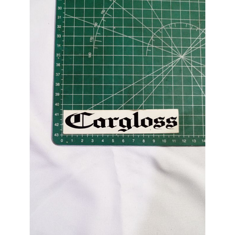 Jual Stiker Helm Logo Cargloss Cutting Oracal | Shopee Indonesia