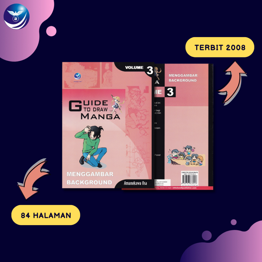 Jual Penerbit Andi Guide To Draw Manga Vol 3 Menggambar Background