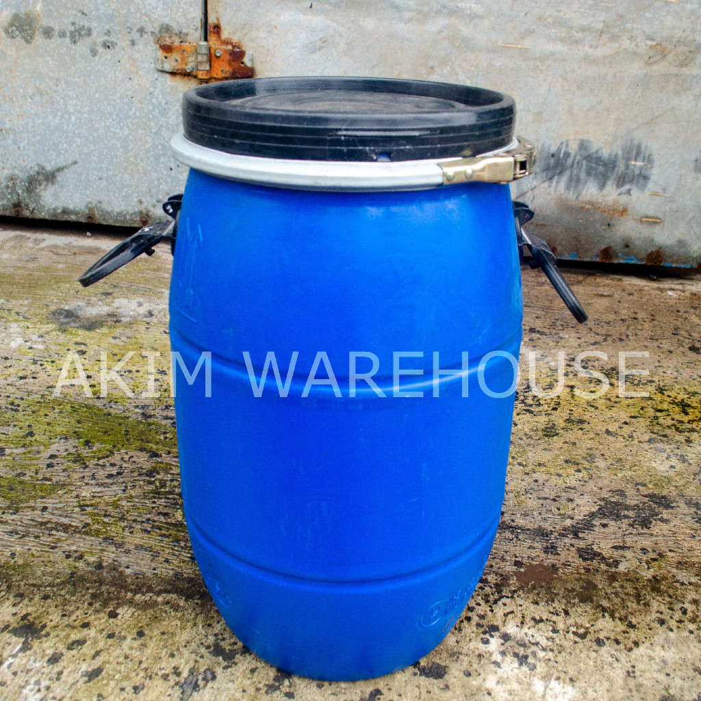 Jual Drum Tong Plastik Biru Grade ORI Industrial Fermentasi/Air/Kimia ...