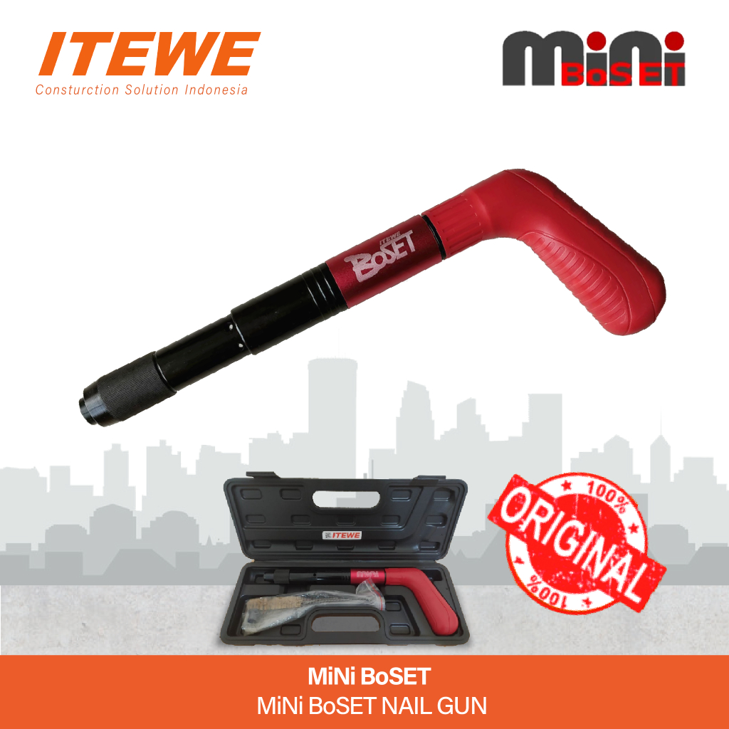 Jual MiNi BoSET Paku Tembak - Termasuk Pipa Tongkat Sambungan 5pcs ...