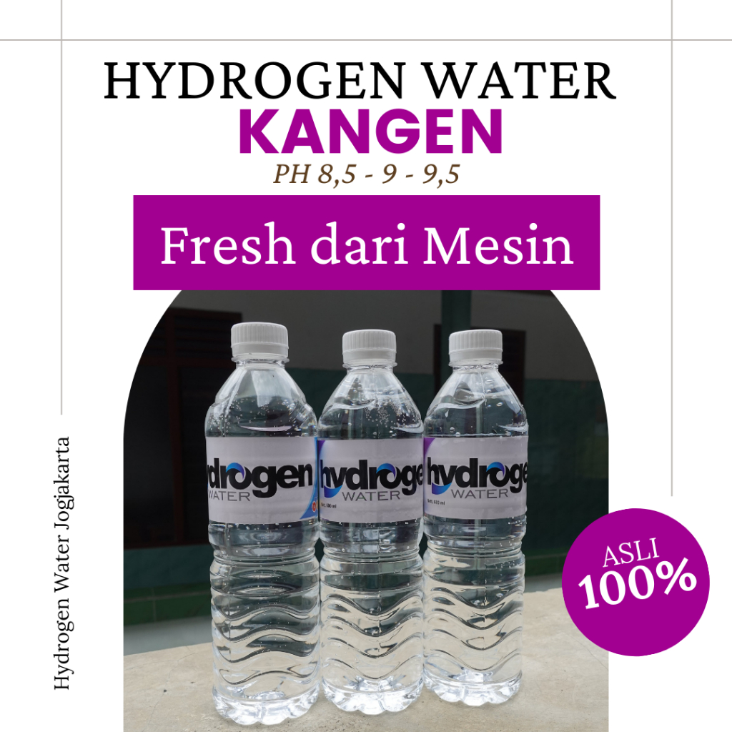 Jual Hydrogen Water "Kangen" Karton/isi 24 botol 600 ml (100% ASLI) | Shopee Indonesia