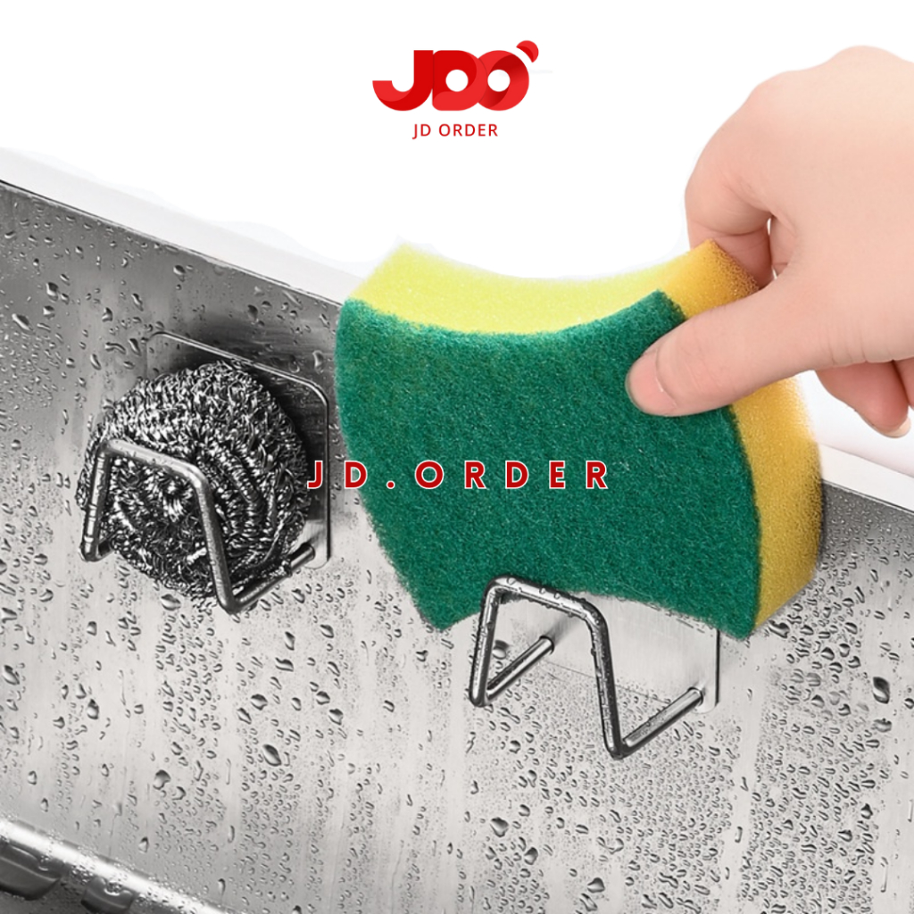 Jual Gantungan Stainless Steel Kitchen Sponge Holder, Tempat Spons Cuci ...