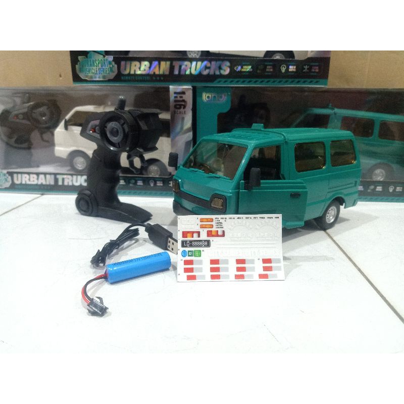 Jual MOBIL REMOTE RC PICK UP SUZUKI CARRY SCALE 1:16 2WD BATRE CASH ...