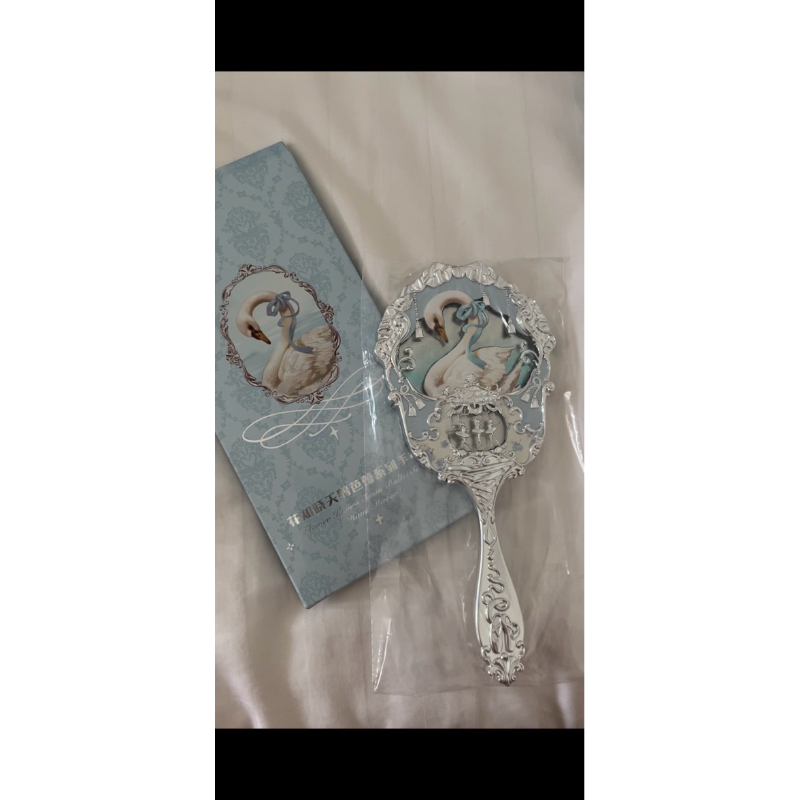Jual flower knows swan ballet baby blue hand mirror | Shopee Indonesia