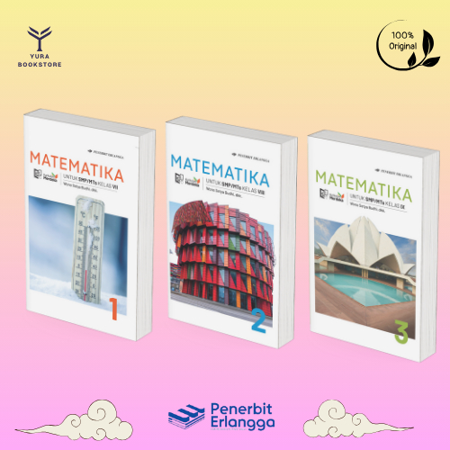 Jual MATEMATIKA SMP/MTS KELAS 7 8 9 KURIKULUM MERDEKA ERLANGGA | Shopee Indonesia