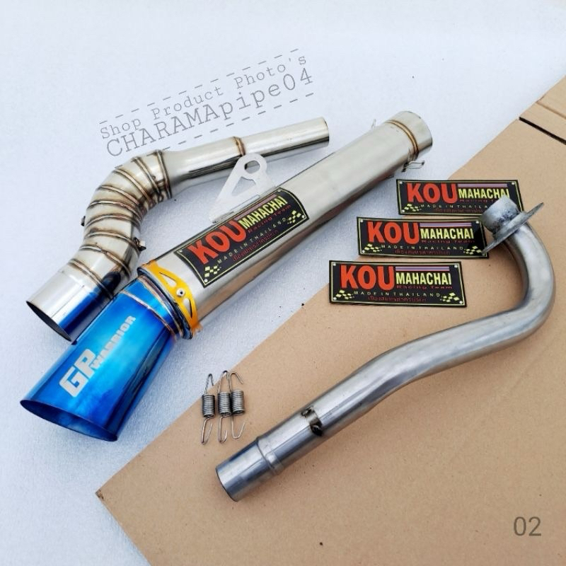 Jual KOU mahachai open spec Conical open pipe xrm rs wave 100 110 125 ...