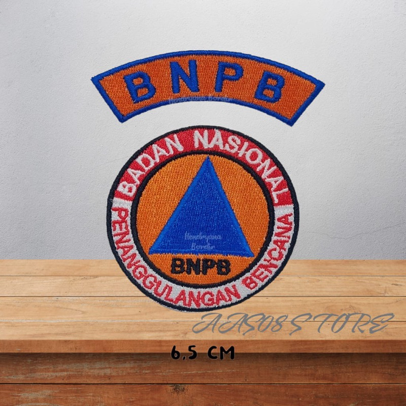 Jual LOGO BORDIR BNPB BEDGE EMBLEM PATCH BNPB | Shopee Indonesia